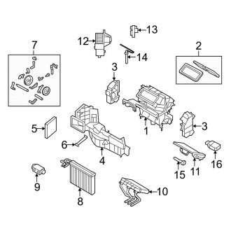 2012 BMW X5 OEM A/C & Heating Parts - Systems | CARiD