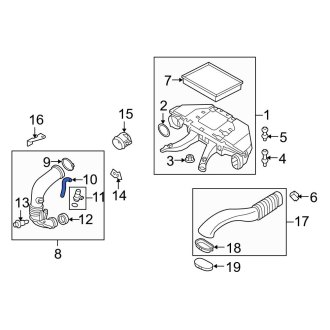 BMW X5 OEM Engine & Components - Air Intake Parts | CARiD