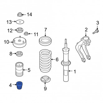 BMW OEM Suspension Parts | Factory Shocks & Struts — CARiD.com