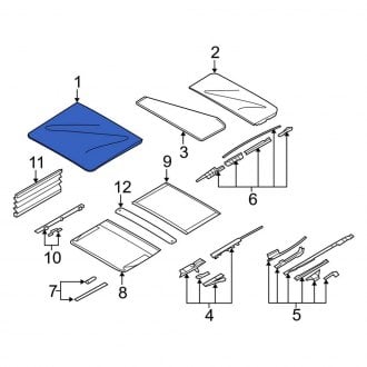 BMW X5 Sunroofs & Components — CARiD.com