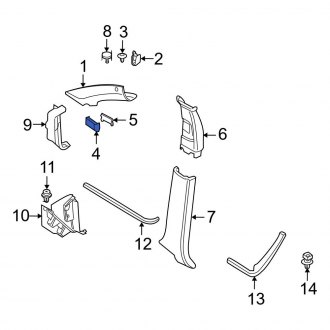 BMW X6 Pillars | Assemblies, Door Jambs, Braces — CARiD.com