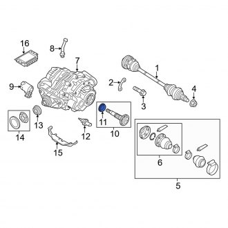 BMW X5 OEM Driveline & Axle Parts - Hubs, CV-Joints | CARiD
