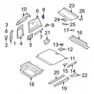 BMW 5-Series OEM Trailer Hitches | Hidden, Heavy Duty — CARiD.com