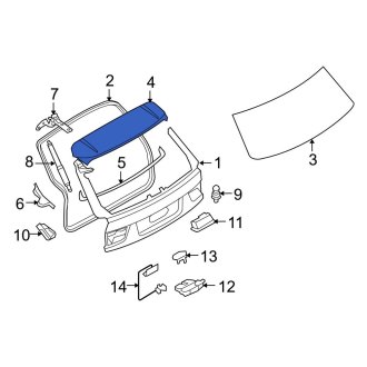 BMW X5 Factory Style Rear Spoilers – CARiD.com