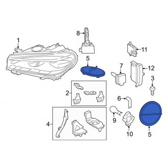 BMW X5 Replacement Hood Hardware — CARiD.com