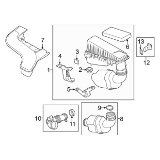 2017 BMW X5 OEM Air Intake Parts - Filters | CARiD