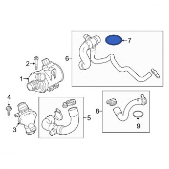 BMW X1 OEM Engine Cooling Parts | Radiators, Fans — CARiD.com