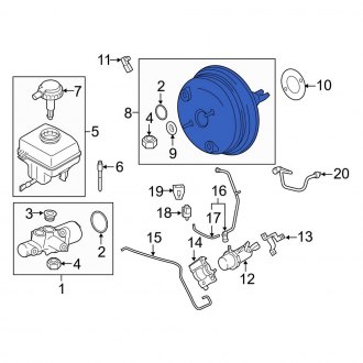 BMW X5 Power Brake Boosters & Parts | Vacuum Boosters — CARiD.com