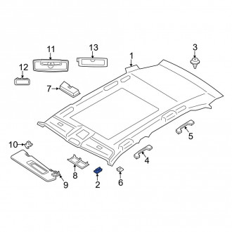 BMW 5-Series OEM Roofs & Parts | Panels, Drip Rails — CARiD.com