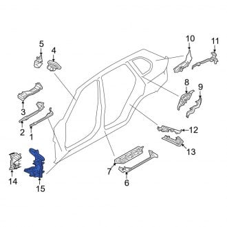 BMW X5 Pillars | Assemblies, Door Jambs, Braces — CARiD.com
