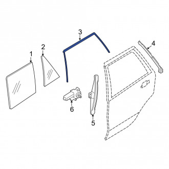 BMW X5 Replacement Window Seals — CARID.com