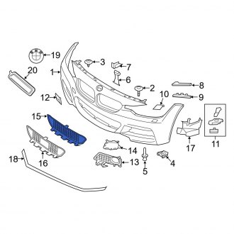 BMW 4-Series Cowl Panels & Parts | Vent Grills — CARiD.com