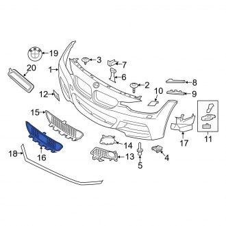 BMW Cowl Panels & Parts | Vent Grills, Screens — CARiD.com