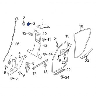 BMW 4-Series Window Hardware — CARID.com
