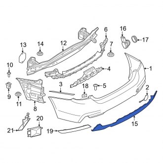 BMW 4-Series Replacement Bumper Spoilers & Valances — CARiD.com