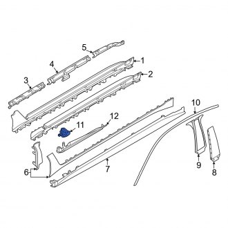 BMW i4 Door Seals & Weatherstripping – CARiD.com