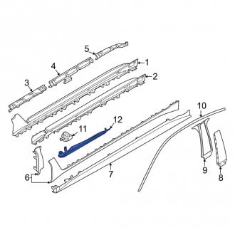BMW i4 Door Seals & Weatherstripping – CARiD.com
