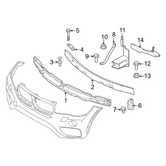 2017 BMW X6 OEM Bumpers | Front & Rear — CARiD.com