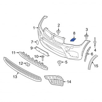 BMW X5 Washer Nozzles & Parts — CARID.com