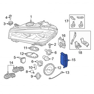 BMW X6 OEM Electrical Parts | Sensors, Switches — CARiD.com