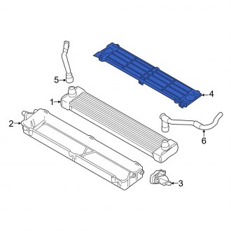 BMW Radiator Support Covers | Upper, Front — CARiD.com