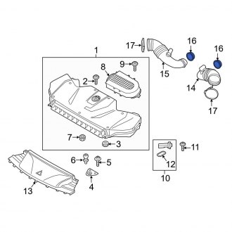 BMW X5 OEM Engine & Components | Air Intake Parts — CARiD.com