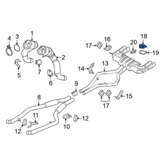 BMW 4-Series OEM Exhaust Parts | Systems, Tips, Pipes — CARiD.com