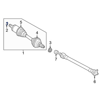 BMW 5-Series OEM Driveline & Axle Parts | Hubs, CV-Joints — CARiD.com