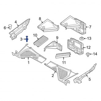 2016 BMW X6 OEM A/C & Heating Parts - Systems | CARiD