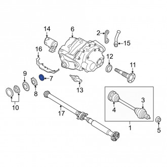 BMW X4 OEM Driveline & Axle Parts | Hubs, CV-Joints — CARiD.com