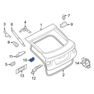 BMW 3-Series Trunk & Tailgate Lock Motors, Switches, Relays — CARID.com