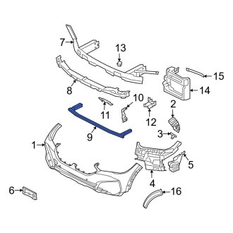 BMW X7 OEM Bumpers | Genuine Front & Rear Bumpers — CARiD.com