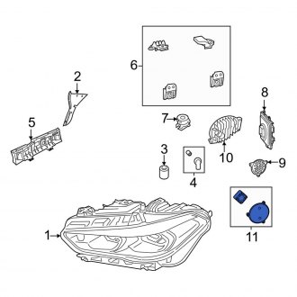 BMW X6 OEM Electrical Parts | Sensors, Switches — CARiD.com
