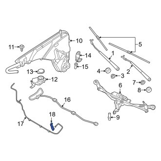 BMW X7 Washer Nozzles & Parts — CARID.com