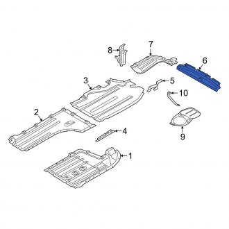 BMW X5 Underbody Covers | Splash Shields — CARiD.com