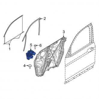2023 BMW X6 Replacement Window Components | CARiD