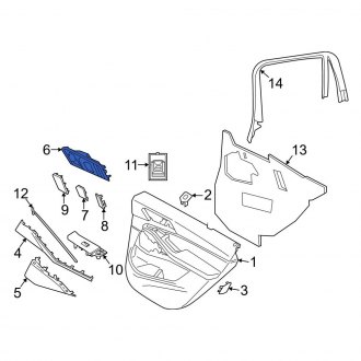 BMW X6 Door Handles & Window Crank Handles — CARiD.com