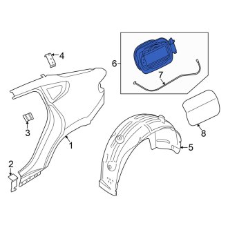 BMW X6 OEM Quarter Panels & Parts | Rear & Front — CARiD.com
