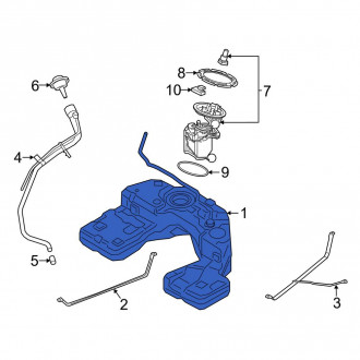 BMW X7 OEM Fuel System Parts | Pumps, Lines — CARiD.com