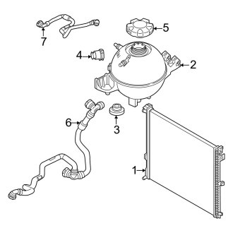 2025 BMW X3 OEM Engine Cooling Parts - Radiators | CARiD
