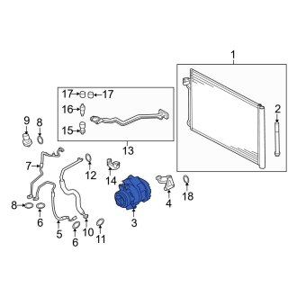 BMW X6 OEM A/C & Heating Parts | Systems, Compressors — CARiD.com