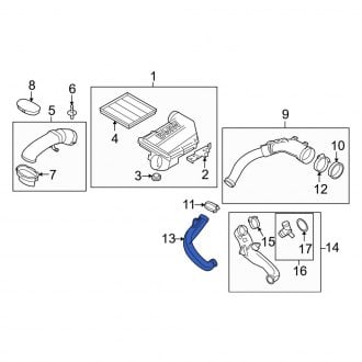 BMW 7-Series OEM Air Intake Parts - Filters, Manifolds | CARiD