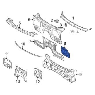 BMW X6 Replacement Hood Hardware — CARiD.com