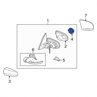 BMW X5 Power Mirror Switches & Relays — CARiD.com