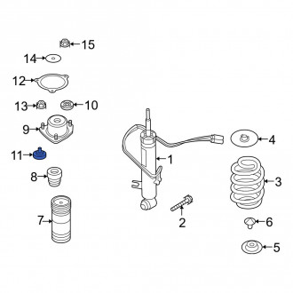 BMW X6 OEM Suspension Parts | Shocks, Struts — CARiD.com