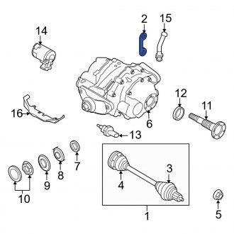 BMW 5-Series OEM Driveline & Axle Parts | Hubs, CV-Joints — CARiD.com