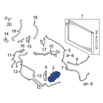 BMW X6 OEM A/C & Heating Parts | Systems, Compressors — CARiD.com