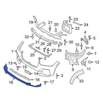 BMW X5 Replacement Bumper Spoilers & Valances — CARiD.com