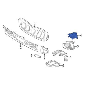 BMW X5 Grille Frames & Moldings — CARiD.com