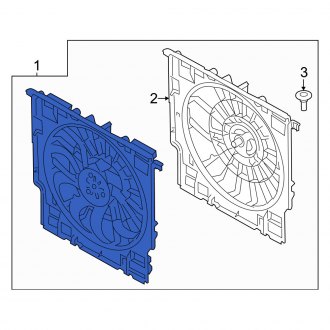 BMW X7 Replacement Radiator Fans & Components – CARiD.com
